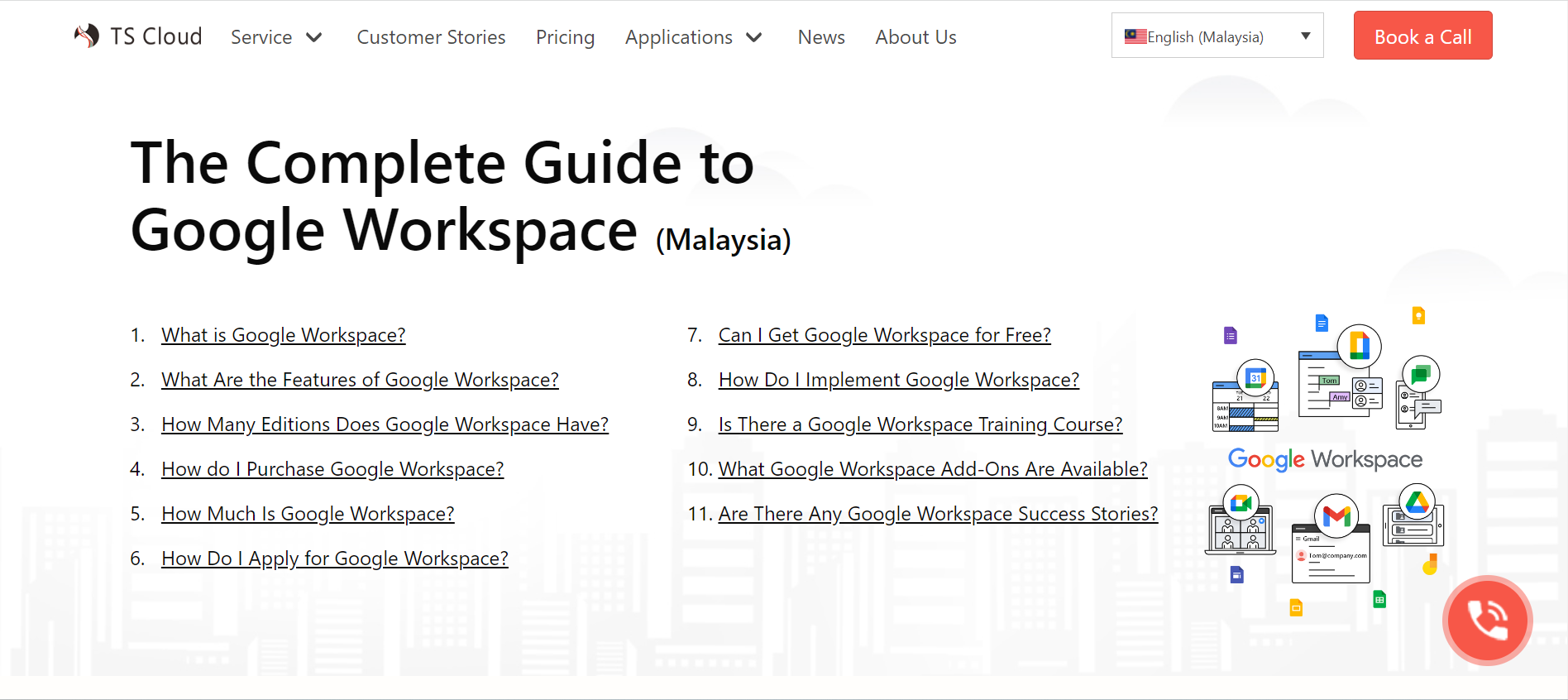 Google Workspace Website Is Moved - TS Cloud